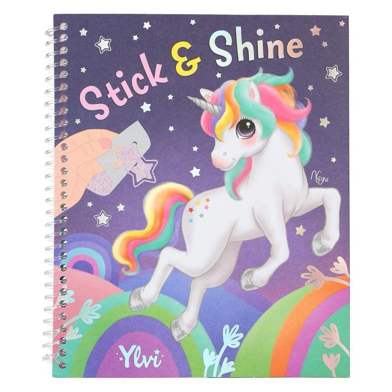 דרור ליצירה חוברת מדבקות קעקועים חד קרן unicorn טופ מודל - Ylvis BOOK ...